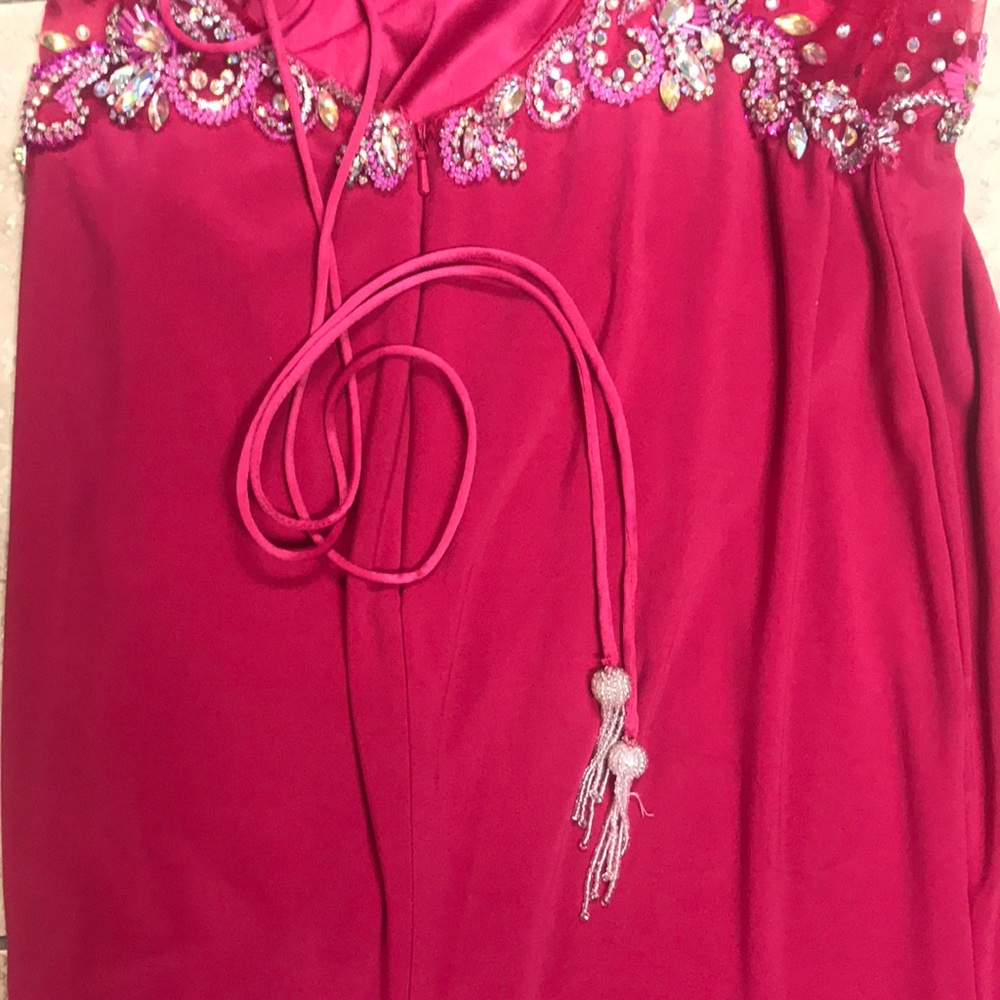 Splash Prom/Mardi Gras Dress (Landa Designs) - Gem